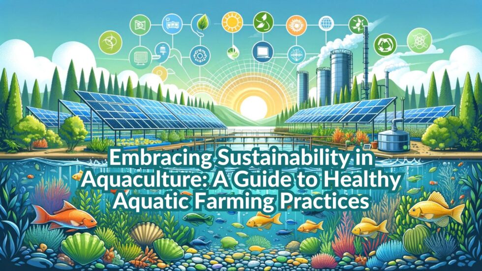 Sustainability in Aquaculture: A Guide to Aquatic Farming