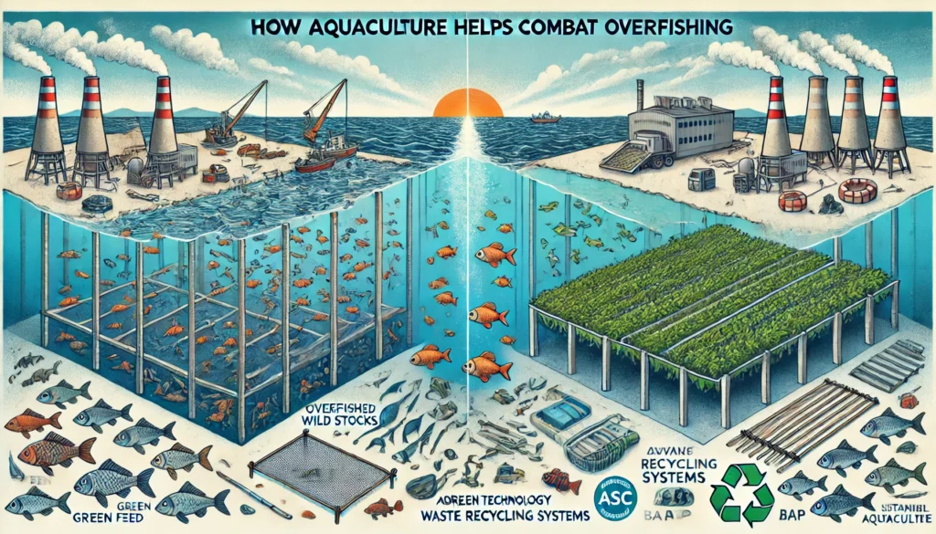 Aquaculture Can Combat Overfishing & Promote Sustainability
