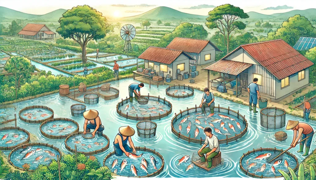 Small-Scale Aquaculture Solutions for Thriving Potential
