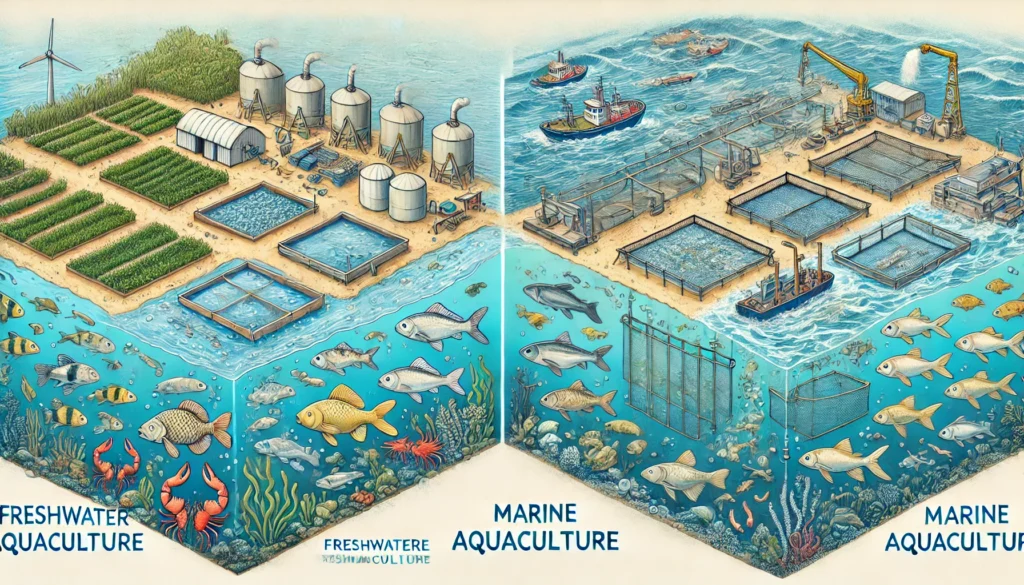 Freshwater vs. Marine Aquaculture: The Best Farming Choice